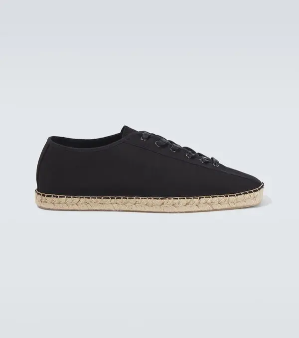 LEMAIRE Linoleum Canvas Espadrilles