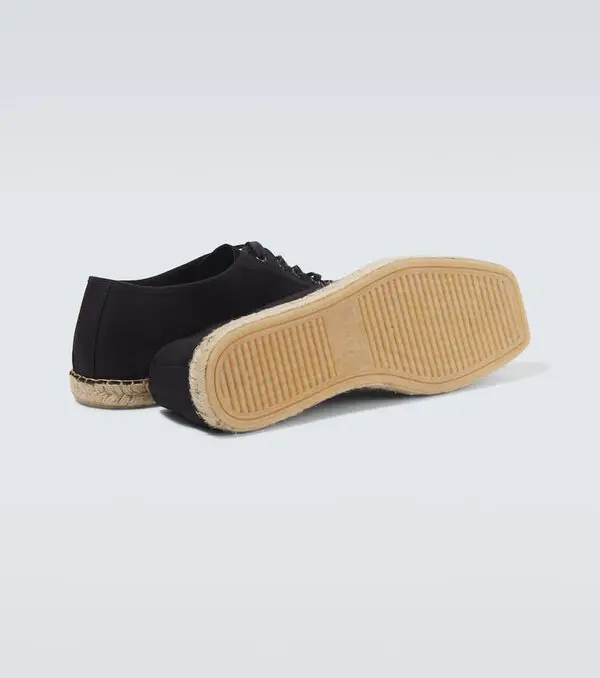 LEMAIRE Linoleum Canvas Espadrilles