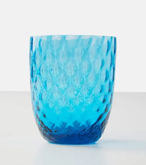 NASONMORETTI Idra Set Of 6 Glasses - Blue