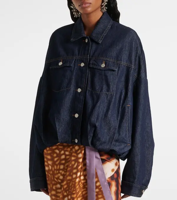 Dries Van Noten Denim Trucker Jacket