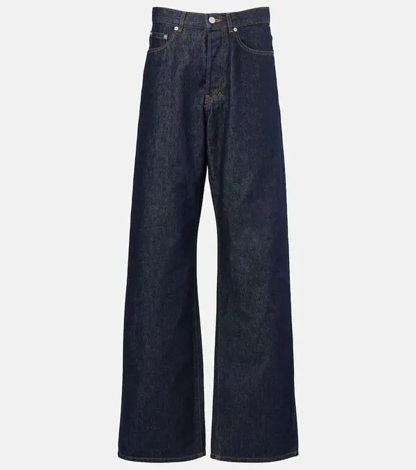 Dries Van Noten High-rise Wide-leg Jeans