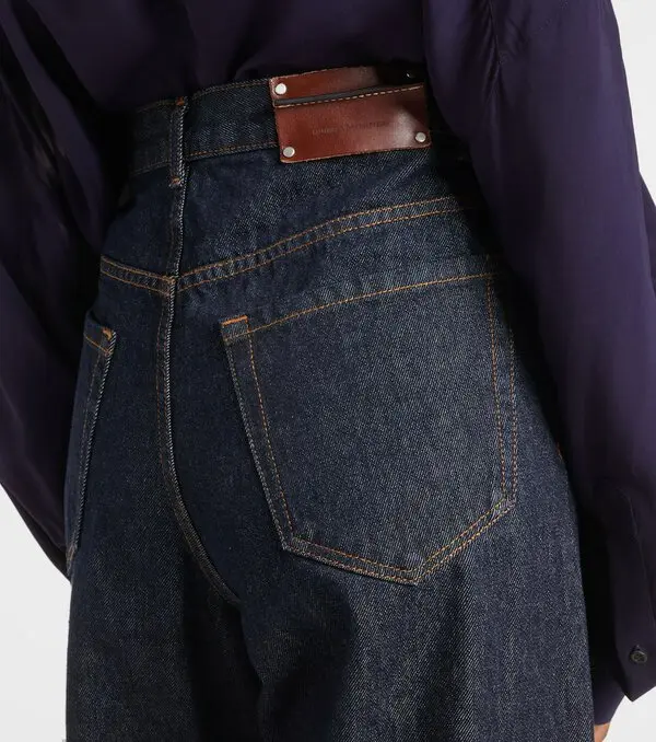 Dries Van Noten High-rise Wide-leg Jeans