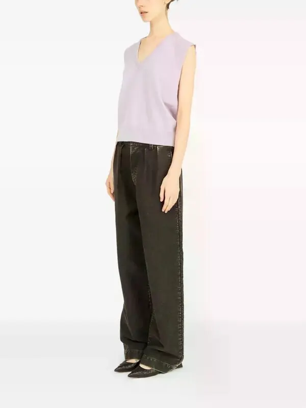MAISON MARGIELA Knitted Vest - Grey