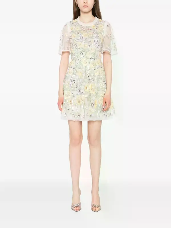 NEEDLE & THREAD Elina Mini Dress