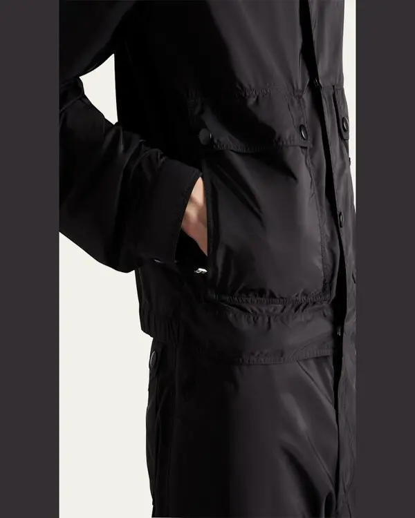 Prada Re-nylon Snap-front Jacket
