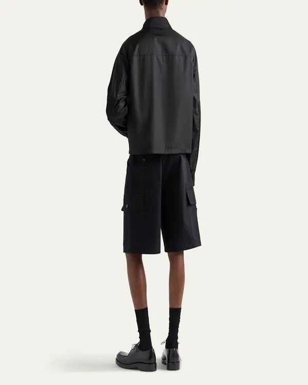 Prada Cropped Re-nylon Jacket