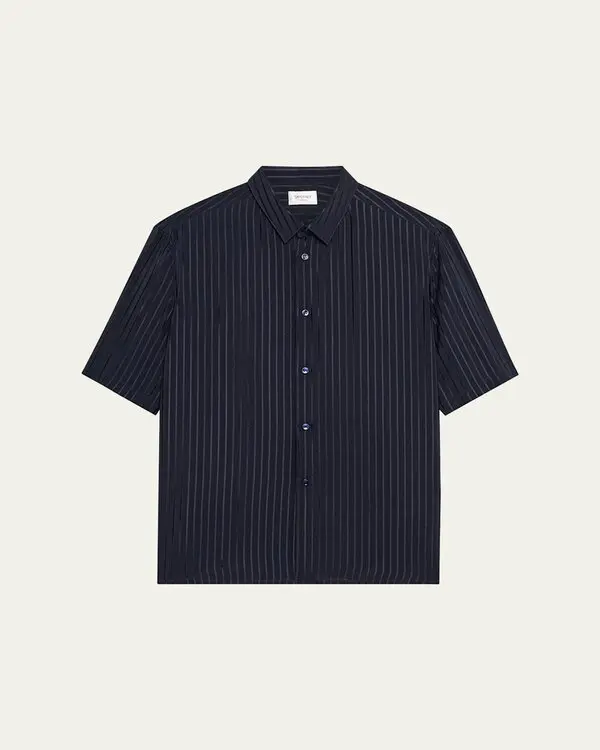 Saint Laurent Tonal Stripe Button-down Shirt