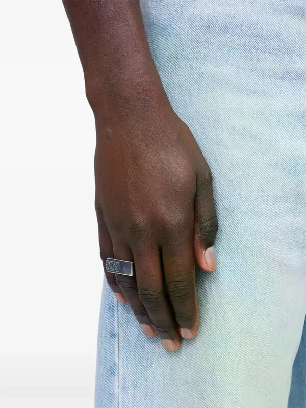 MAISON MARGIELA Numbers-motif Ring - Silver