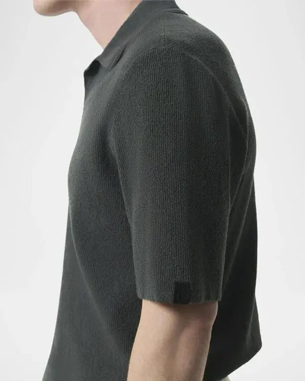 Rag & Bone Apos;s Zuma Toweling Polo Shirt