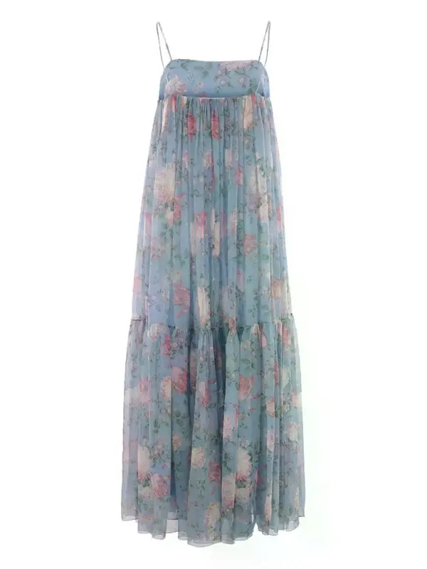 Chloé Sleeveless Maxi Dress - Blue