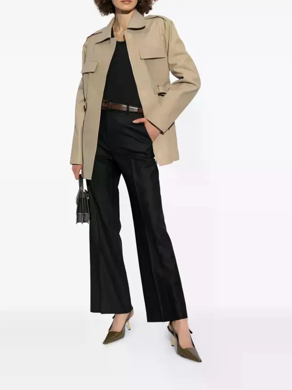 Victoria Beckham Tailored Flared Trousers