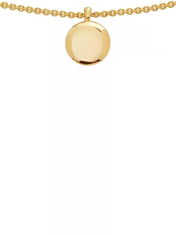 Monica Vinader 18kt Recycled Vermeil Birthstone Diamond Pendant Necklace - Gold