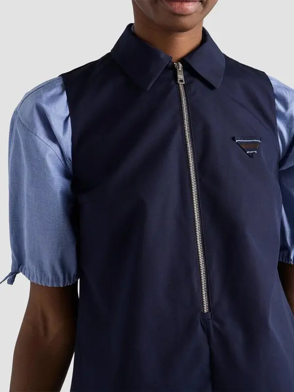 Prada Poplin Mini-dress