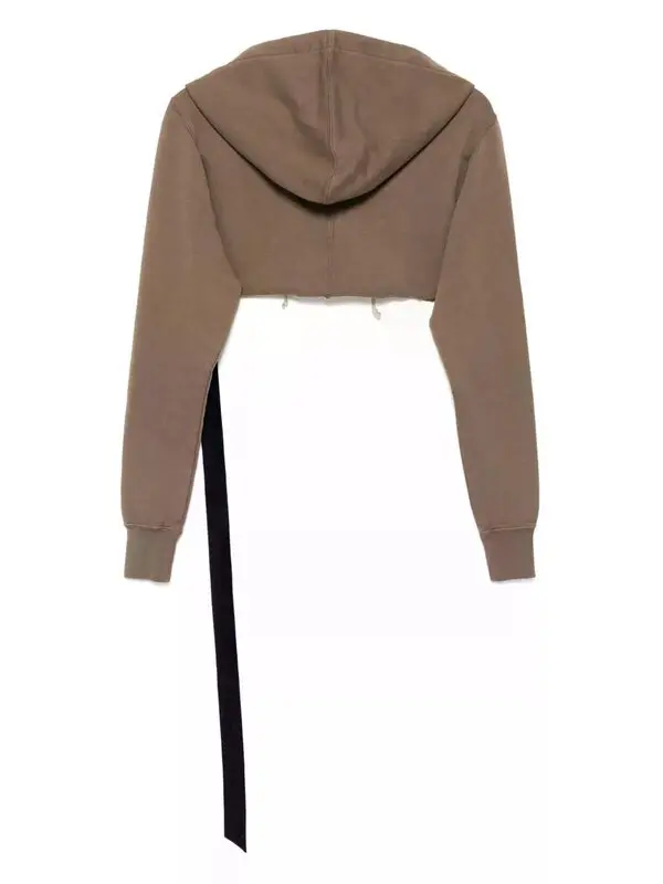 Rick Owens Cropped Hoodie