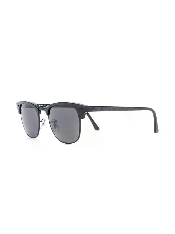 Ray-ban Clubmaster Square Sunglasses - Black