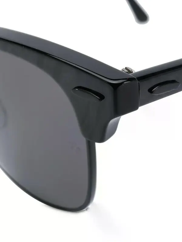 Ray-ban Clubmaster Square Sunglasses - Black