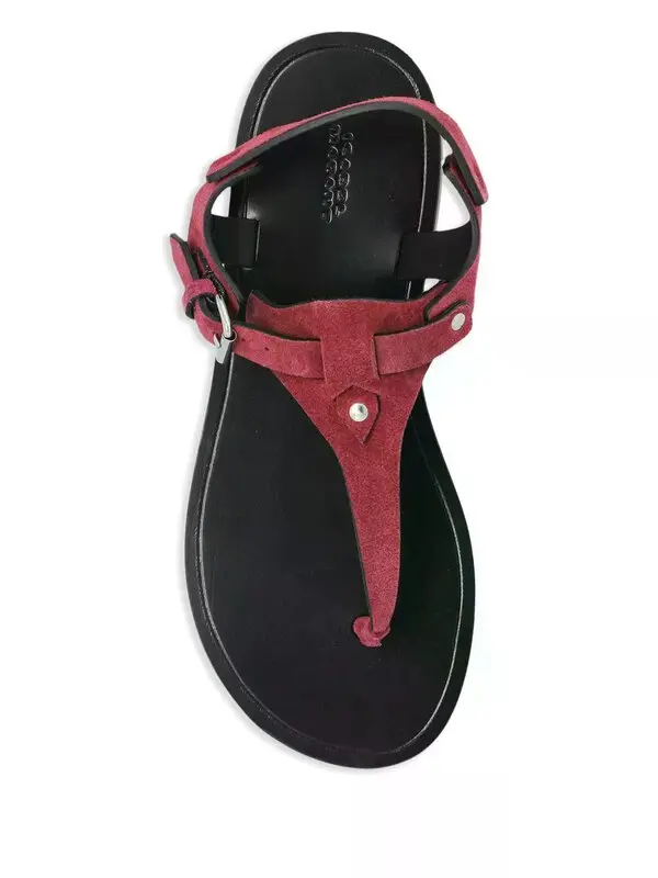 Isabel Marant Étoile Suede Sandals - Red