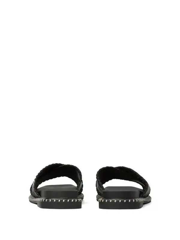 Karl Lagerfeld Lleo Whipstitch Sandals