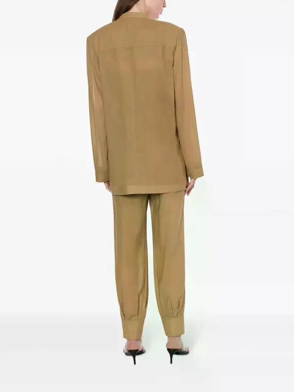 Philosophy Di Lorenzo Serafini No-lapels Blazer - Green