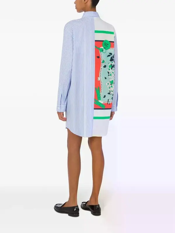 Moschino Patchwork Shirt Dress