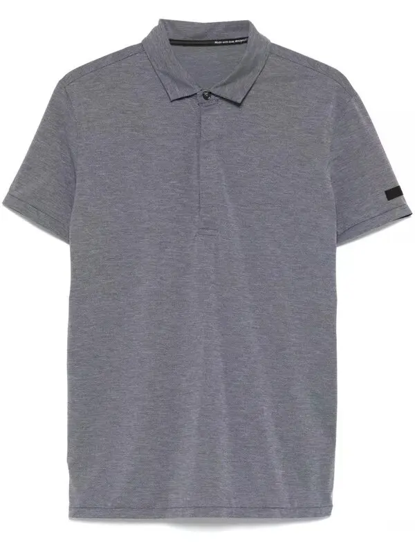 RRD Logo-patch Polo Shirt - Grey