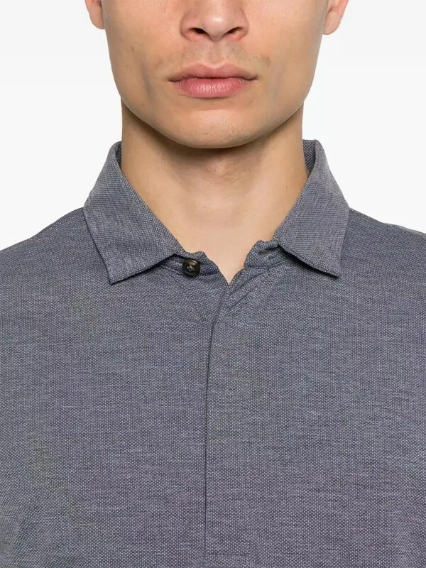 RRD Logo-patch Polo Shirt - Grey