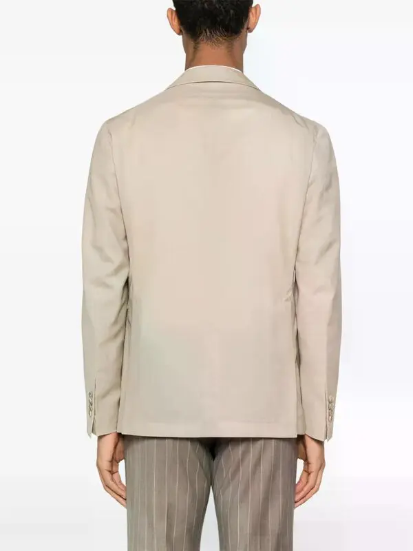 Tagliatore Brooch-detail Blazer - Neutrals