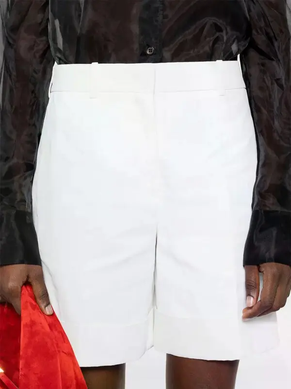 JIL SANDER Linen Shorts