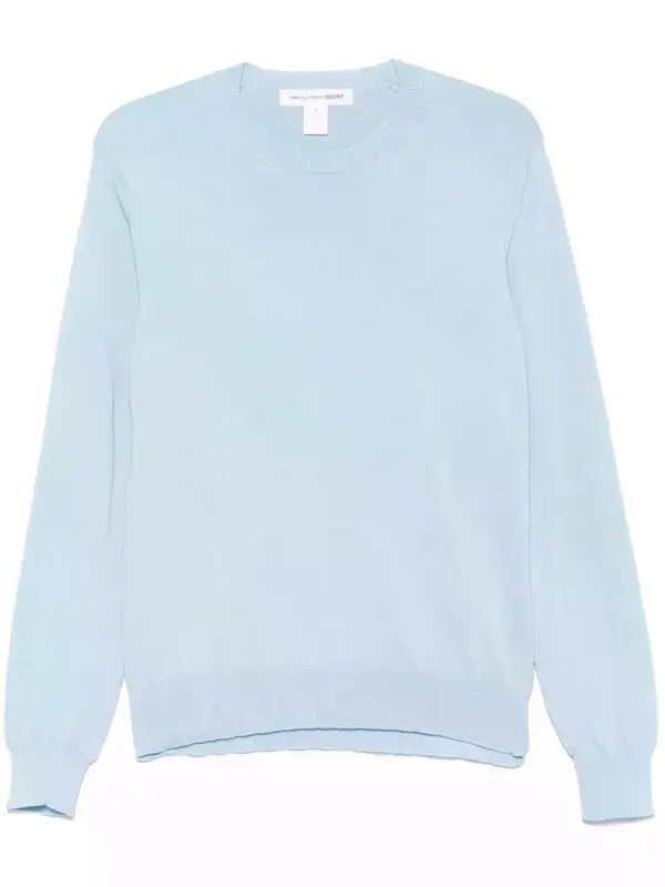 Comme Des Garçons Crew-neck Sweater - Blue