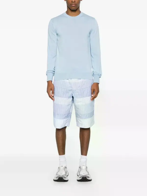 Comme Des Garçons Crew-neck Sweater - Blue