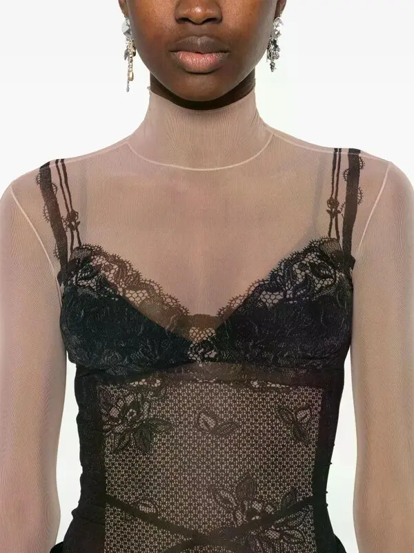 Balenciaga Trompe-l'oeil Top - Neutrals