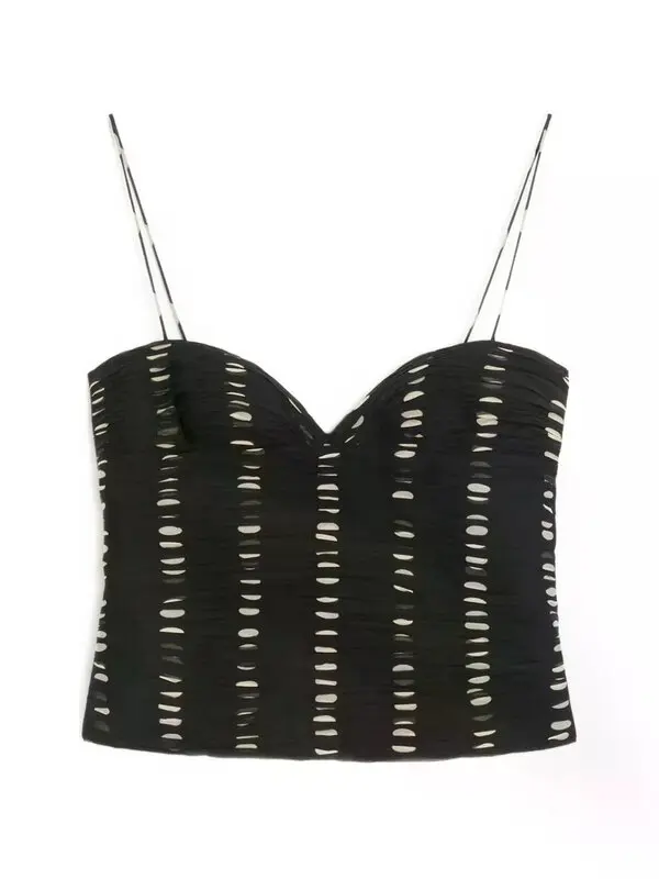 Valentino Garavani Printed Chiffon Top
