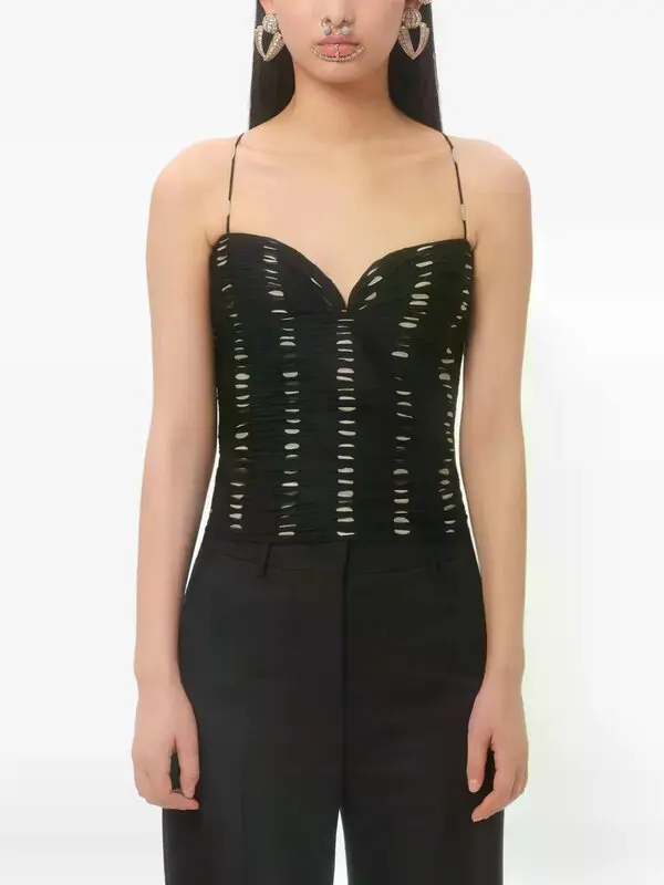 Valentino Garavani Printed Chiffon Top