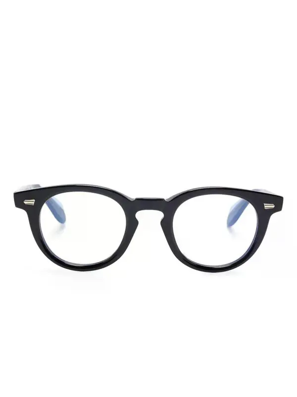 CUTLER & GROSS Round-frame Eyeglasses - Blue