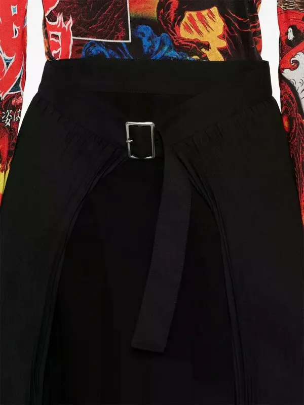 Junya Watanabe Plissé Midi Skirt
