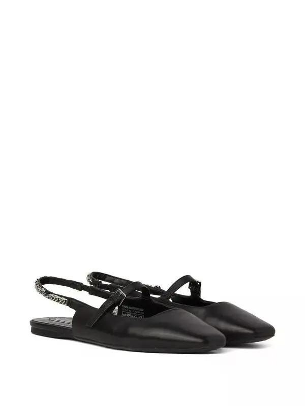 Karl Lagerfeld Konnie Sling Flats