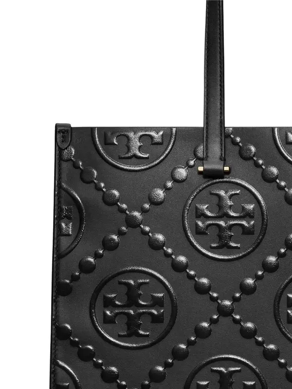 Tory Burch Monogram Tote Bag - Black