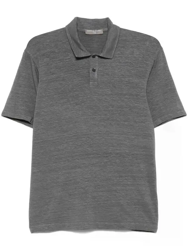 DANIELE FIESOLI Slub-texture Polo Shirt