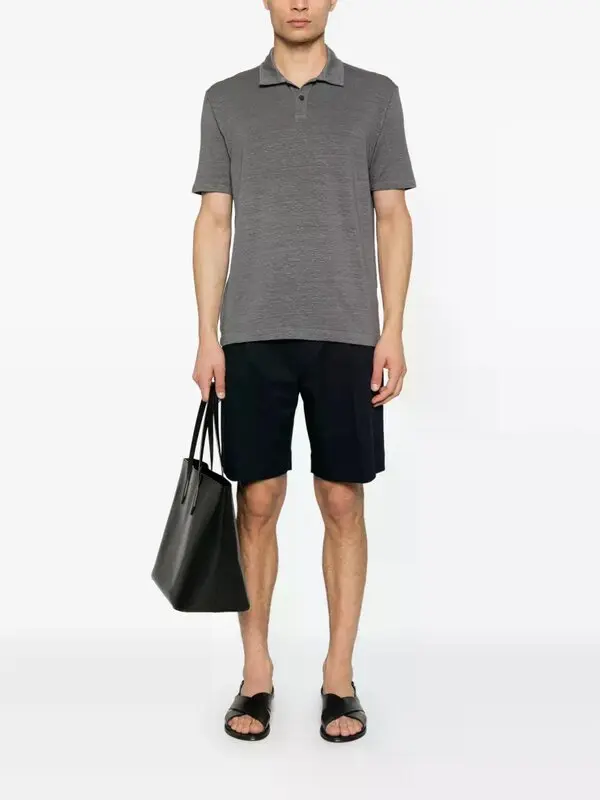 DANIELE FIESOLI Slub-texture Polo Shirt
