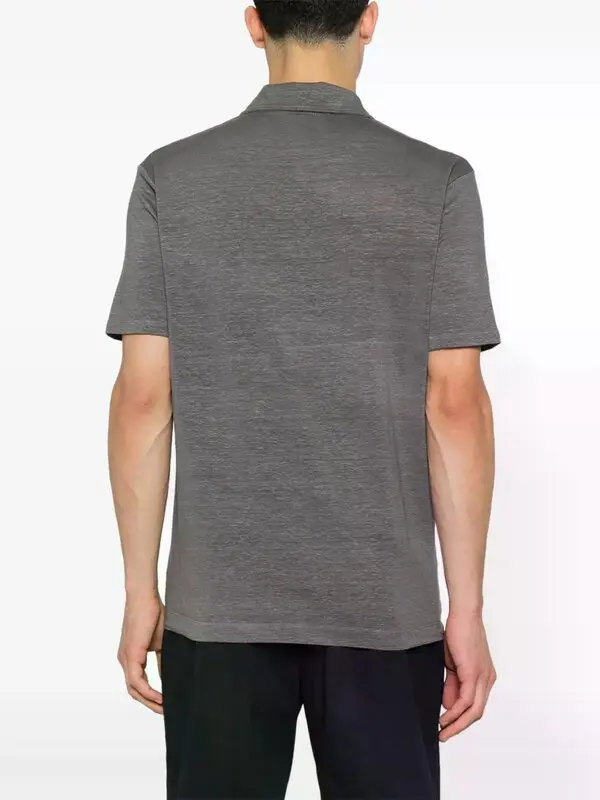 DANIELE FIESOLI Slub-texture Polo Shirt