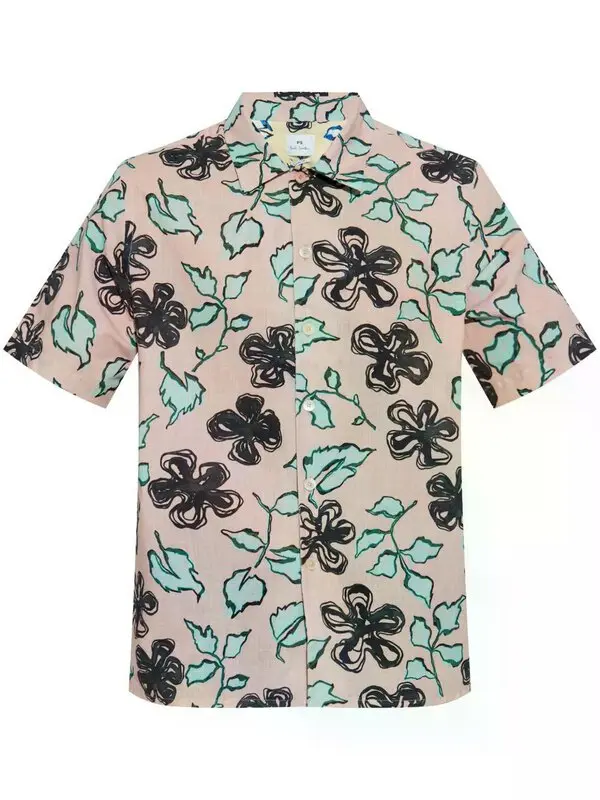 Paul Smith Organic Cotton Shirt - Pink