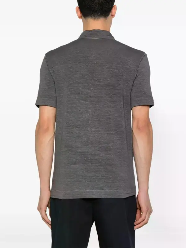DANIELE FIESOLI Slub-texture Polo Shirt