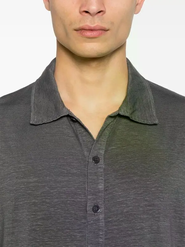 DANIELE FIESOLI Slub-texture Polo Shirt