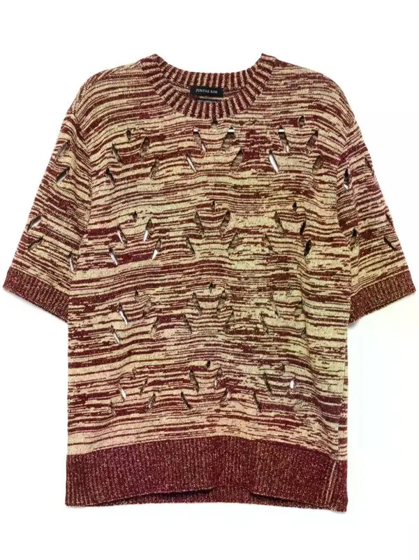 JUNTAE KIM Cut-out Jumper