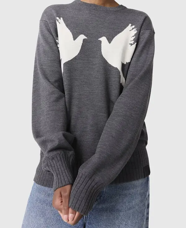 Stella McCartney Dove Appliqué Sweater