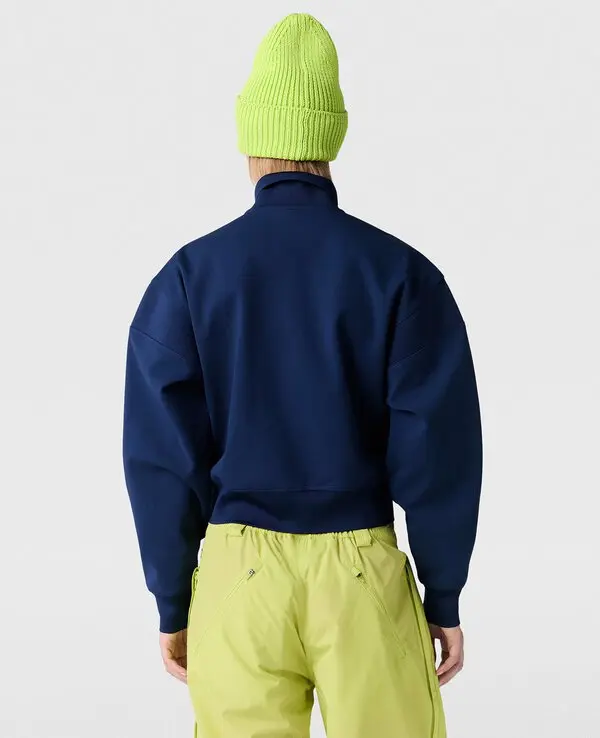 Stella McCartney Logo Knitted Track Jacket - Navy