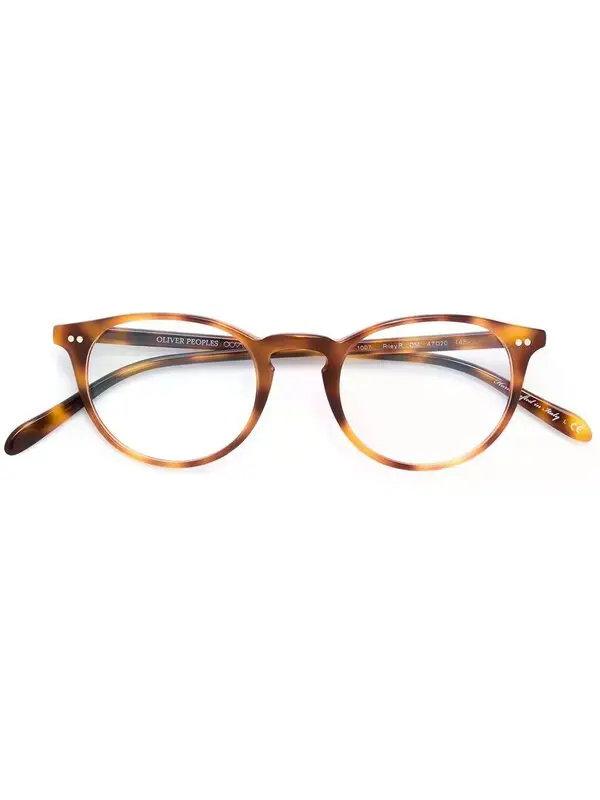 Oliver Spencer Riley-r Eyeglasses - Brown