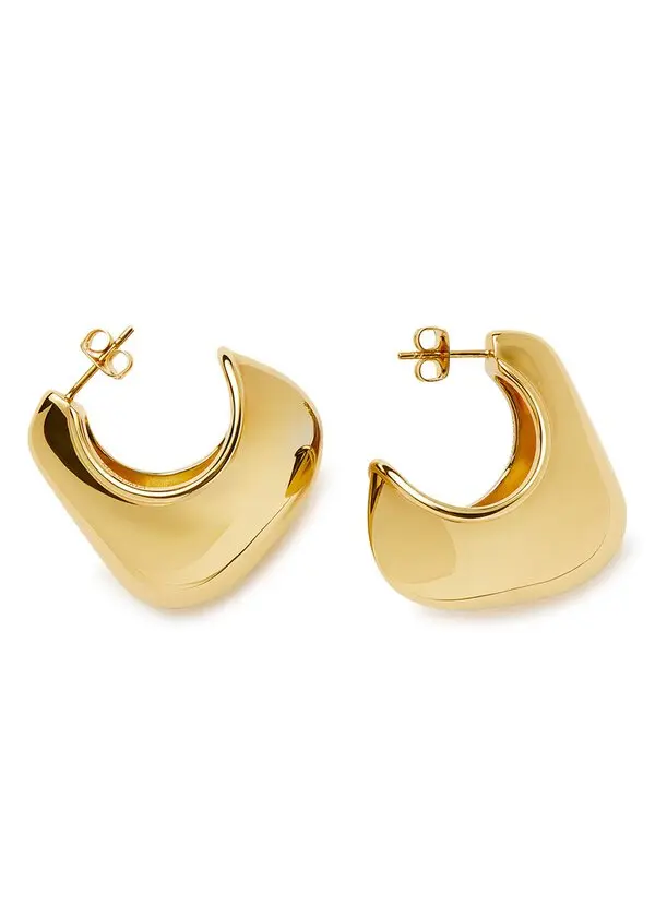 MISSOMA Hera Dome Large 18kt -plated Earrings - Gold
