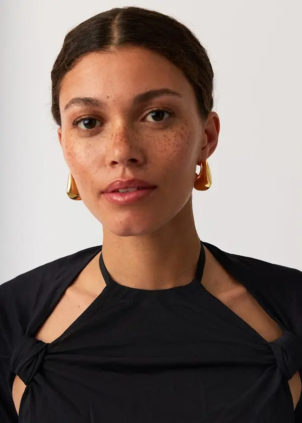 MISSOMA Hera Dome Large 18kt -plated Earrings
