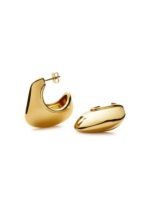 MISSOMA Hera Dome Large 18kt -plated Earrings